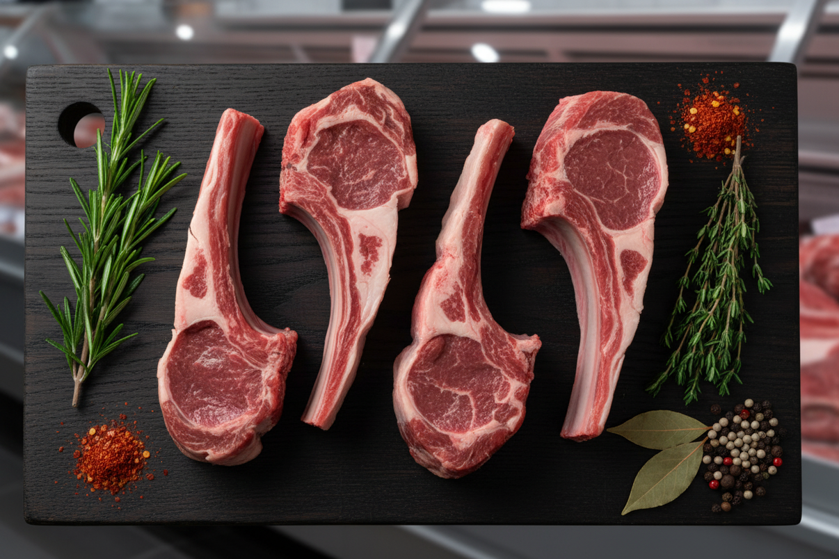 Halal Lamb Chops (1 lb) – 4th Ave Halal Meat Market